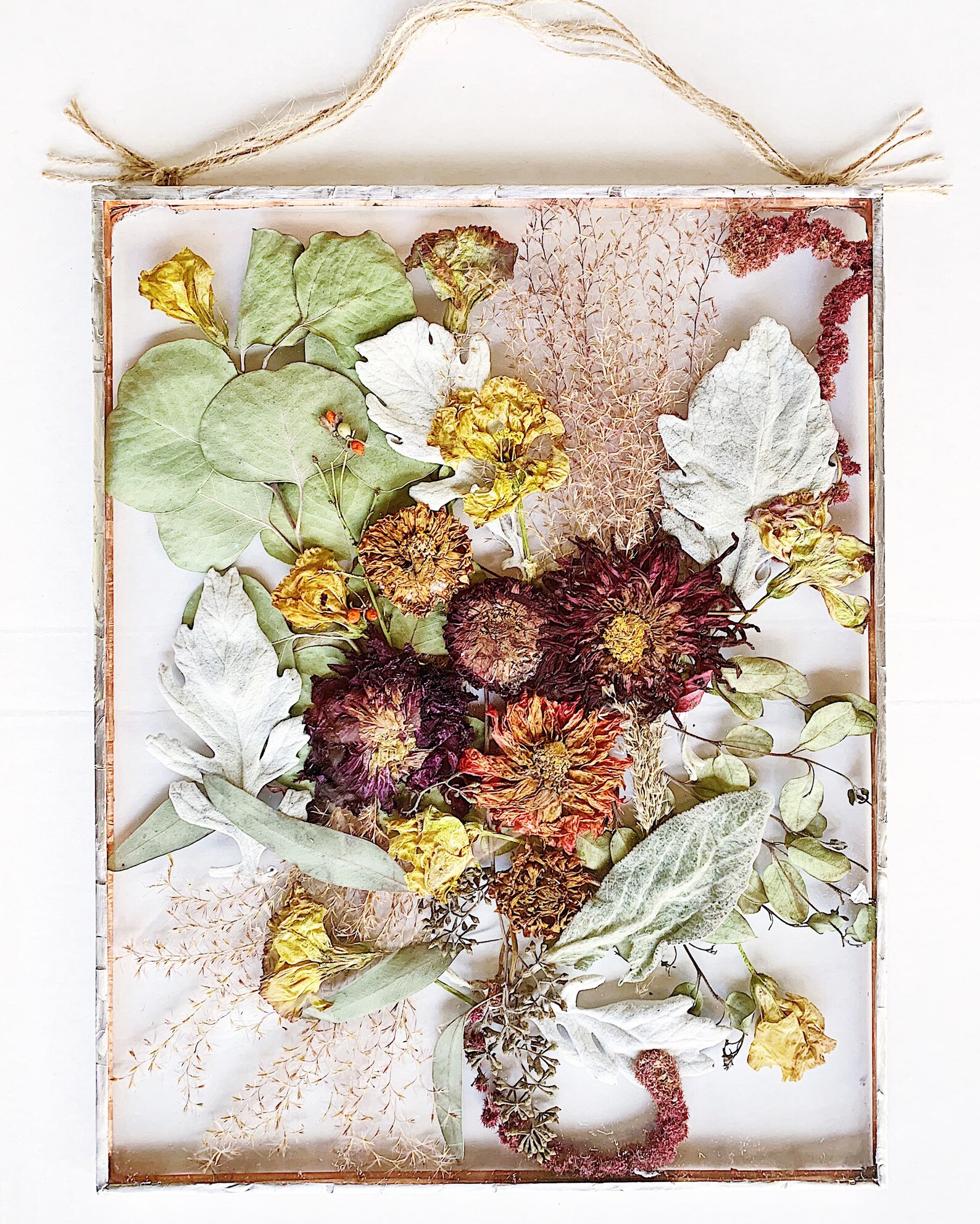 Wedding Bouquet Frame: Pressed Flower Floating Frame Large | Etsy