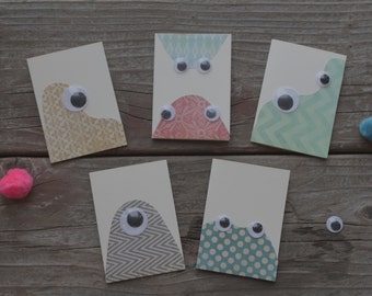 Googly eye card | Etsy