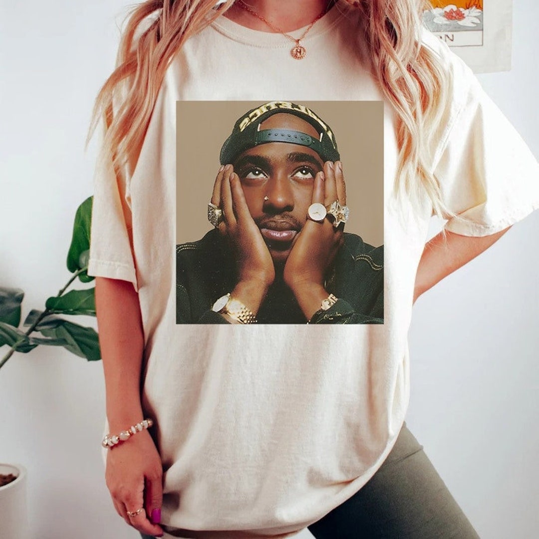 Tupac Shakur Vintage T-shirt 2pac Shirt Rapper Shirt Hiphop - Etsy