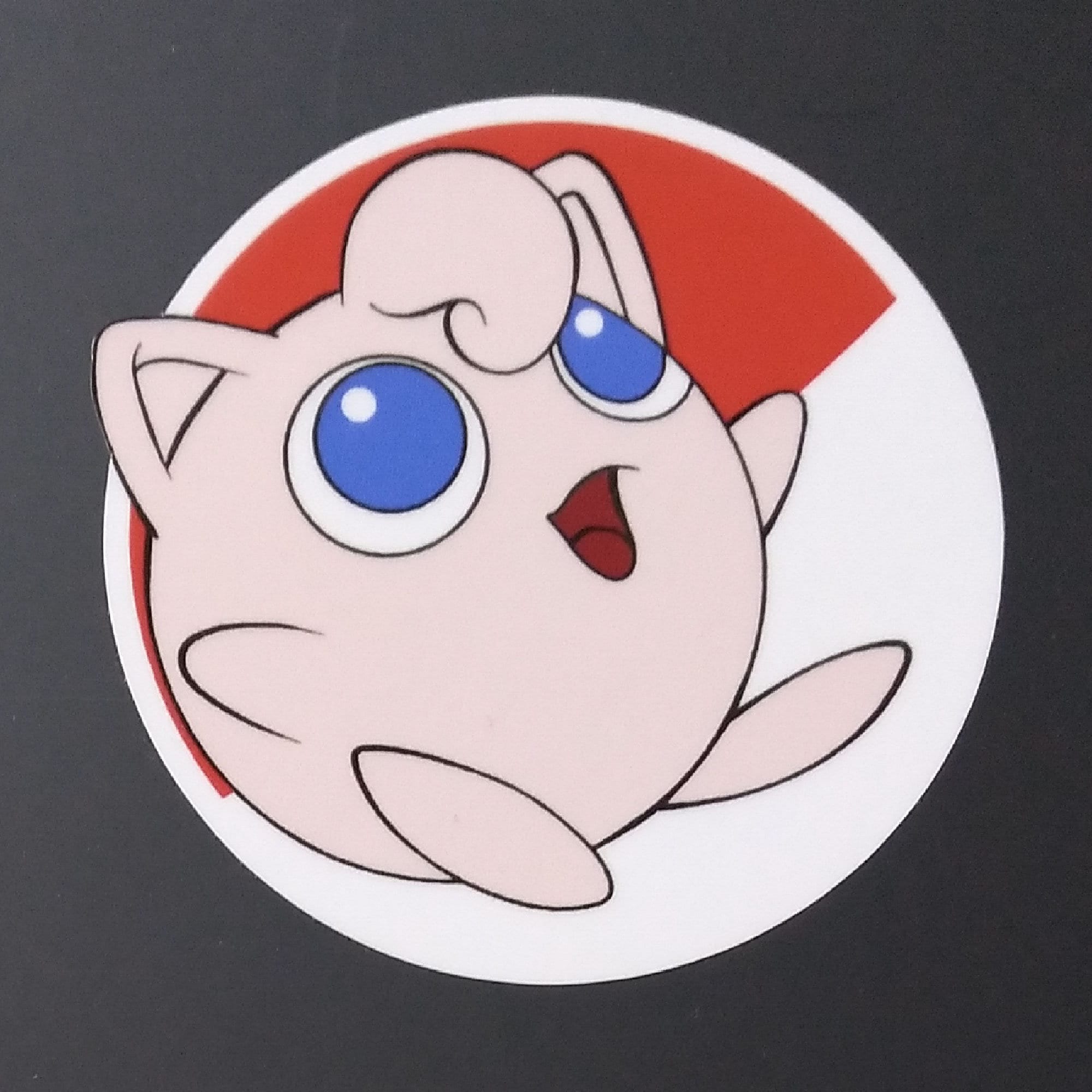 Pokeball Buddy Jigglypuff Sticker - Etsy