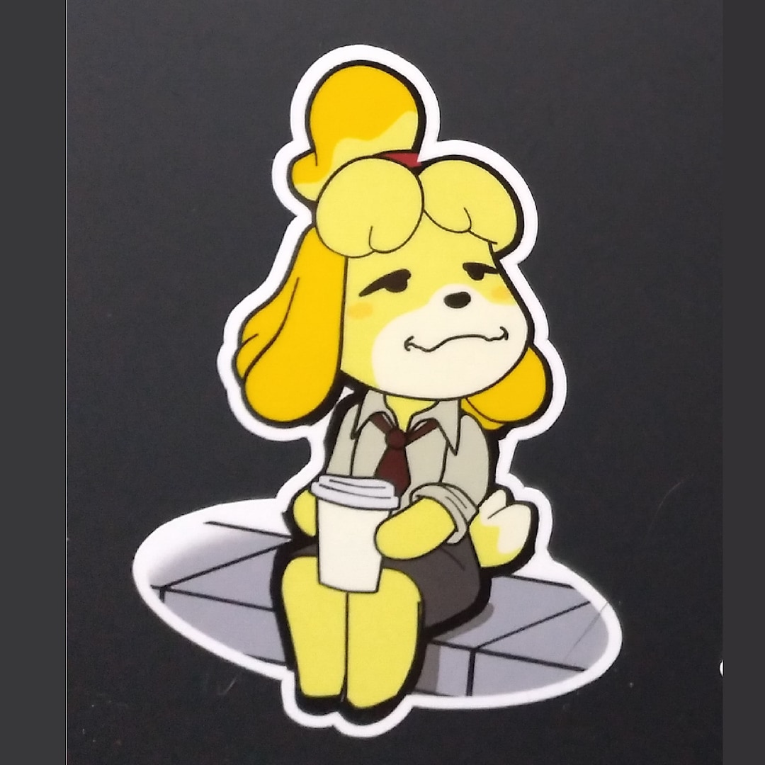 Coffee Break Isabelle Sticker - Etsy