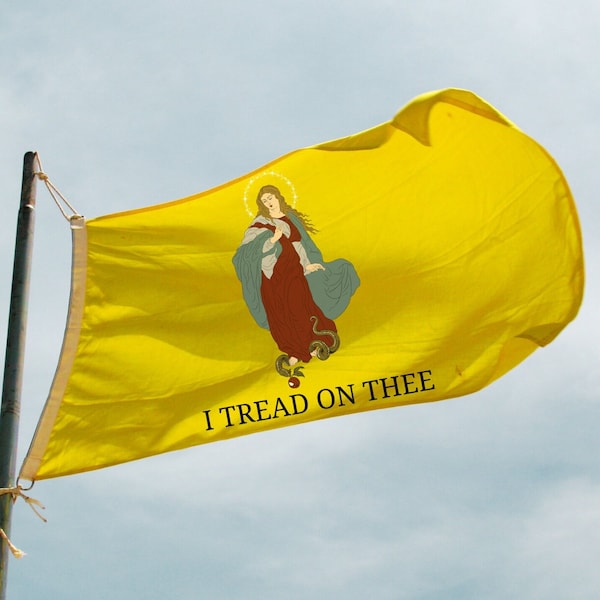 Mary I Tread on Thee - Etsy