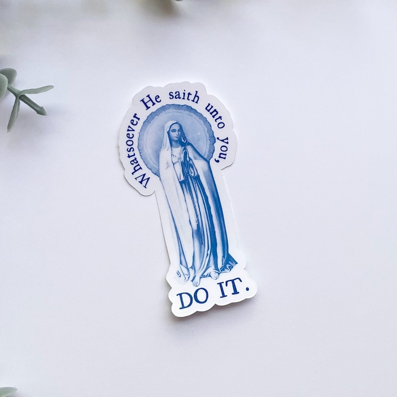 Catholic Stickers - Etsy