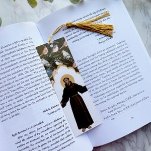 Saint Francis of Assisi Fine Art Bookmark | Christian, Catholic Gift ...