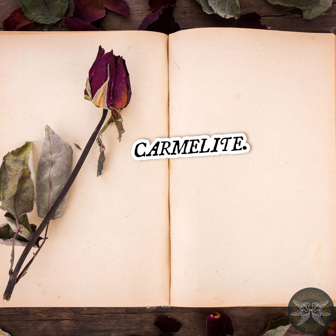 Carmelite Sticker | Ocarm OCD | Traditional Catholic Monastic Religious ...