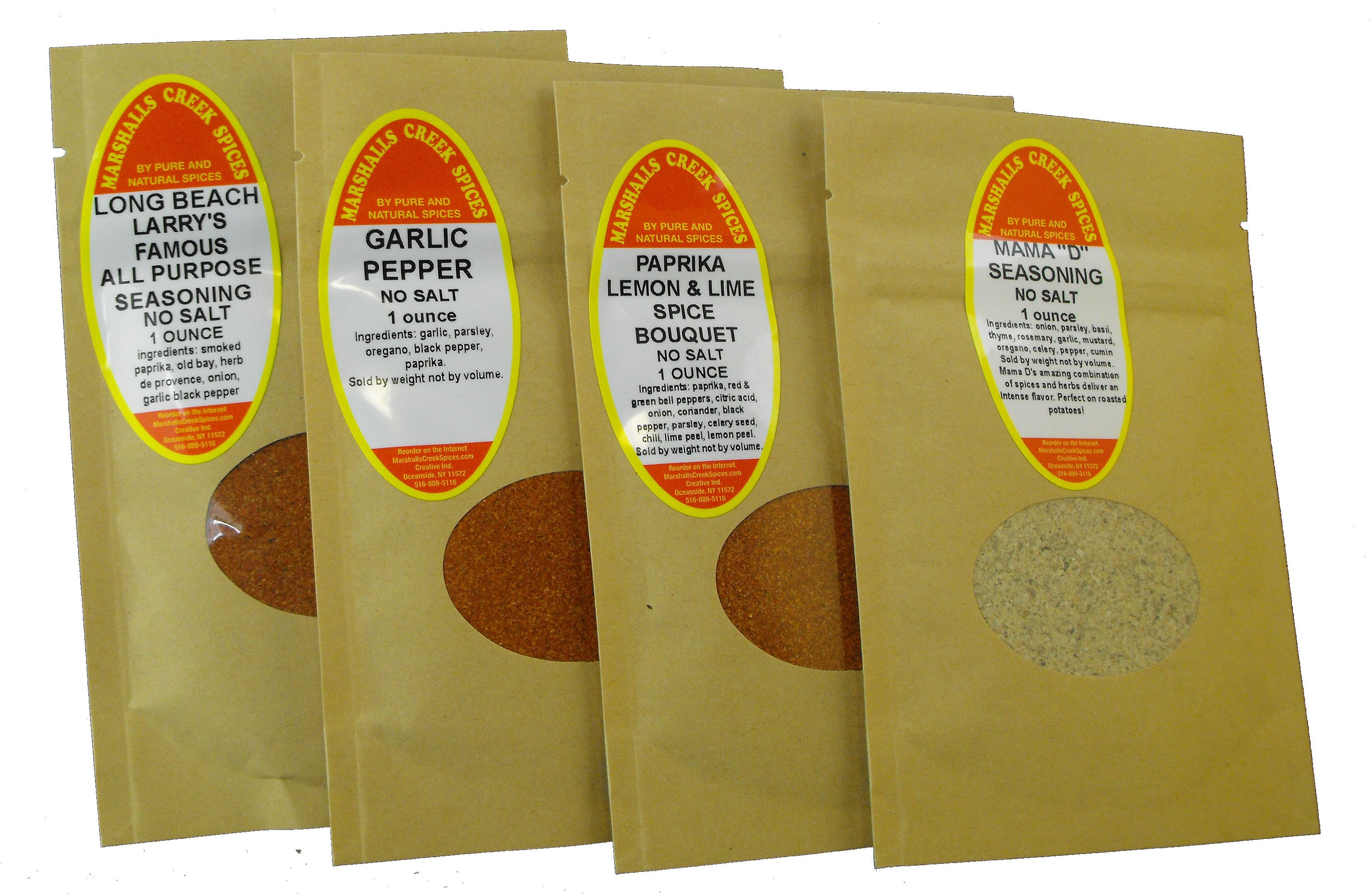 Sample Gift Pack - All Purpose Meal Prep Blends No Salt Marshalls Creek ...