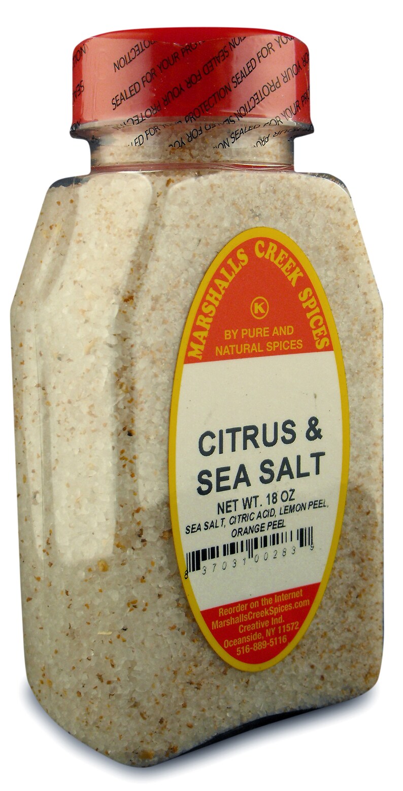Sea Salt With Citrus Blend 18 Oz Marshalls Creek Spices - Etsy