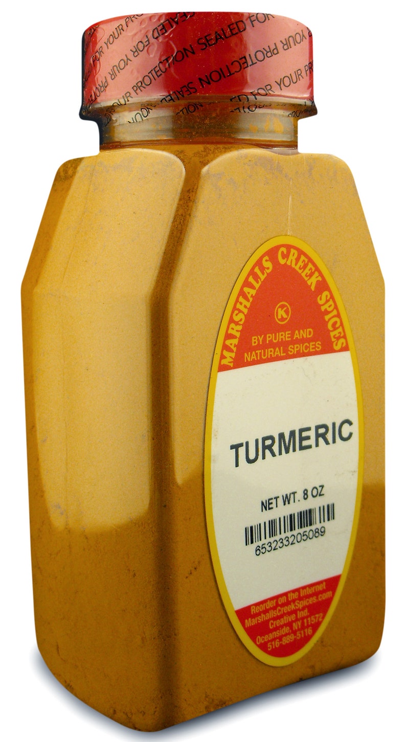 TURMERIC POWDER, TUMERIC 8 Oz., One Price Shipping, Any Quantity, Any ...