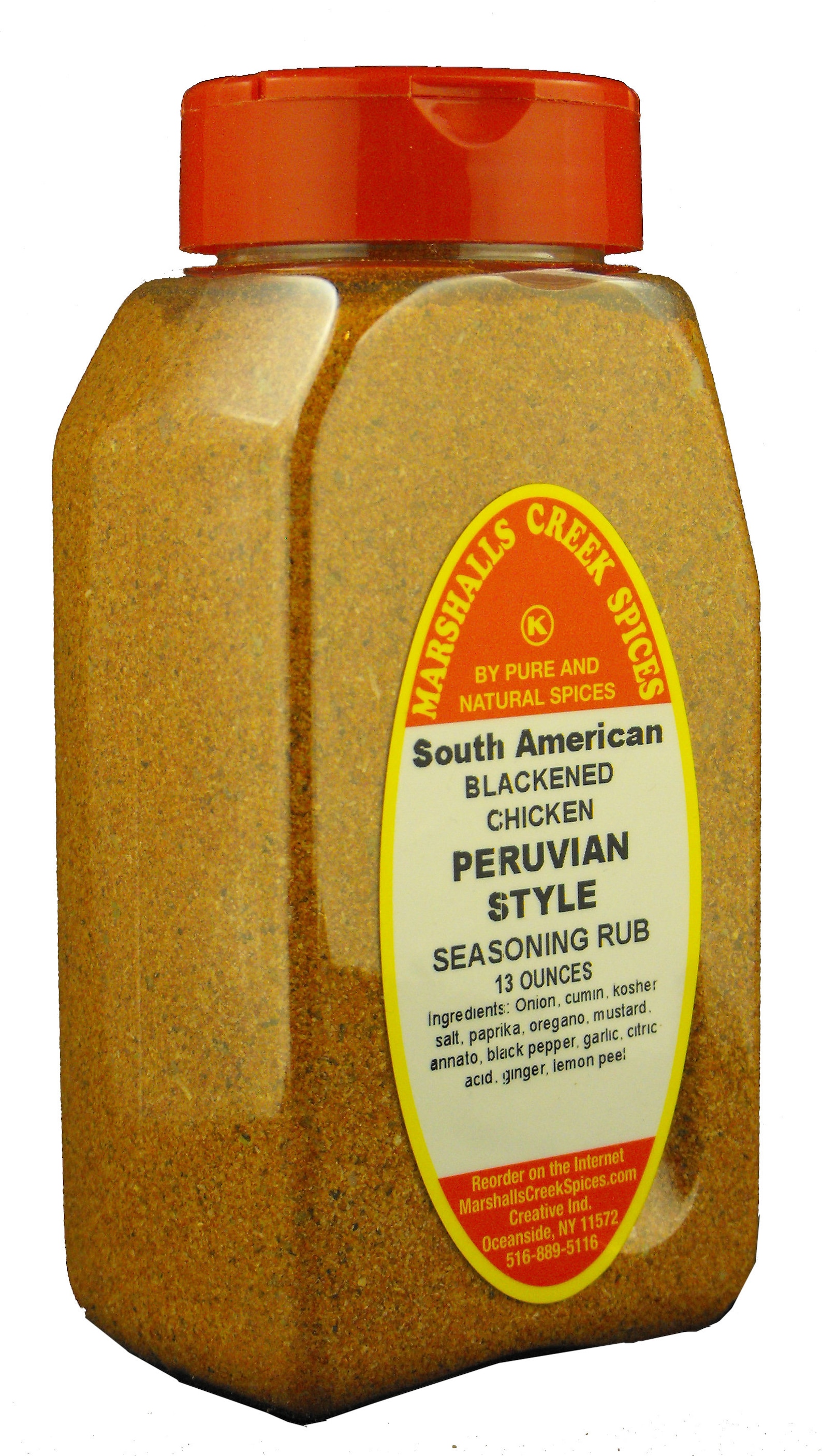 Peruvian Style South American Blackened Chicken Seasoning Rub 13 Ounce ...