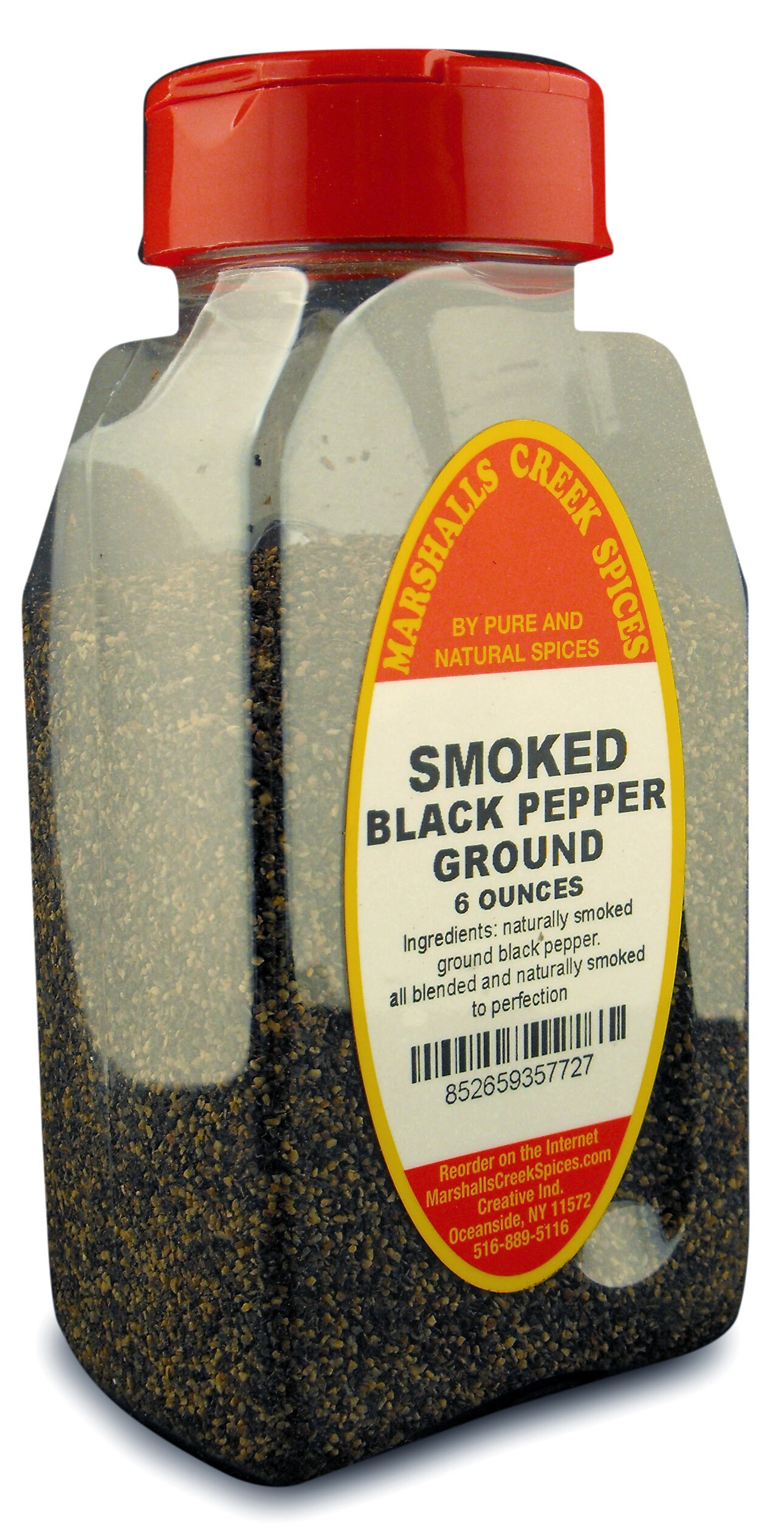 SMOKED Ground BLACK PEPPER 6 Oz., One Price Shipping, Any Quantity, Any ...