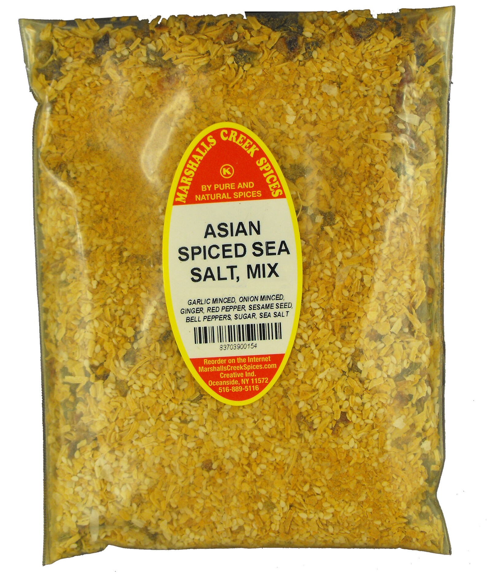 Asian Spiced Sea Salt Mix Refill Pouch 10 Oz Marshalls Creek Spices - Etsy