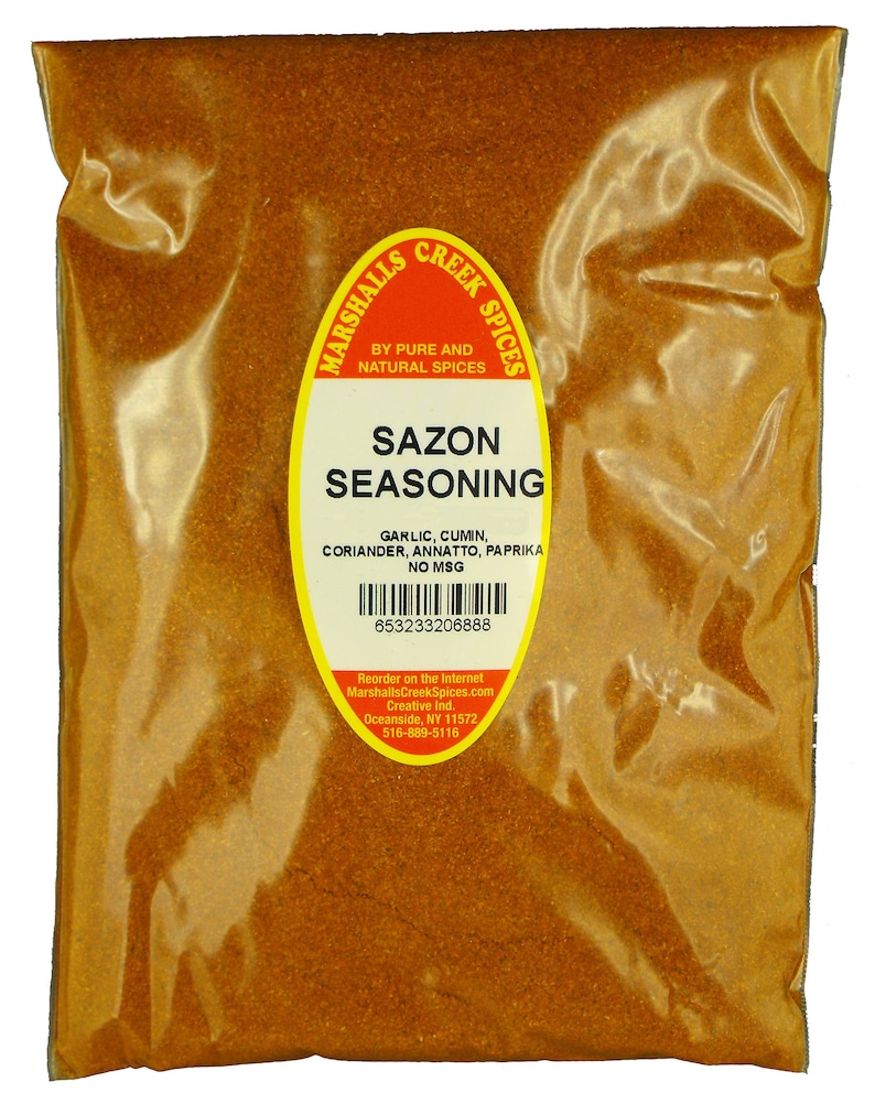 Sazon Seasoning With Annato No Salt Refill Pouch 11 Oz - Etsy