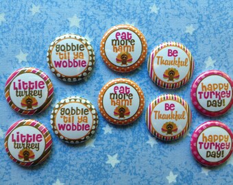 Turkey Buttons - Etsy
