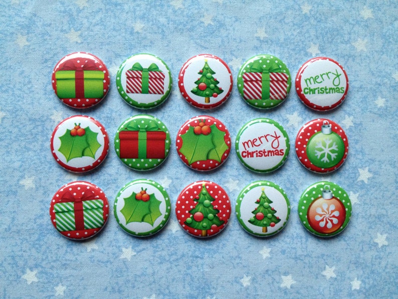 Christmas Buttons Holiday Buttons Christmas Trees Presents - Etsy Christmas Buttons Holiday Buttons Christmas Trees Presents - Etsy