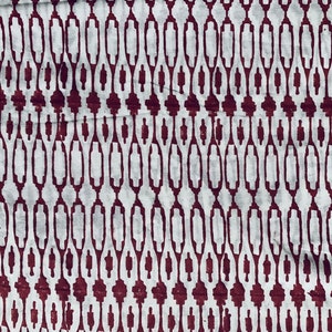 Maroon Hand Block Print, Floral Print, Soft Cotton Fabric, Fabric ...