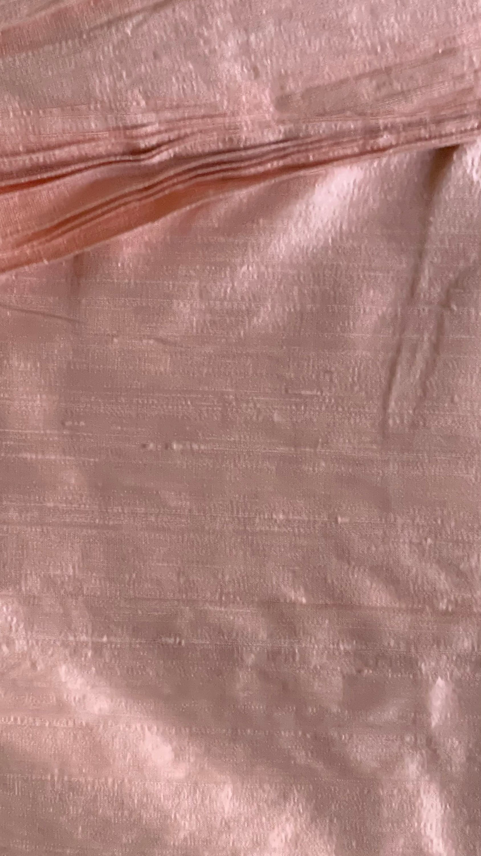 Peach Puff Dupioni Raw Silk Fabric, Weddings, Drapery - by the Yard - Etsy