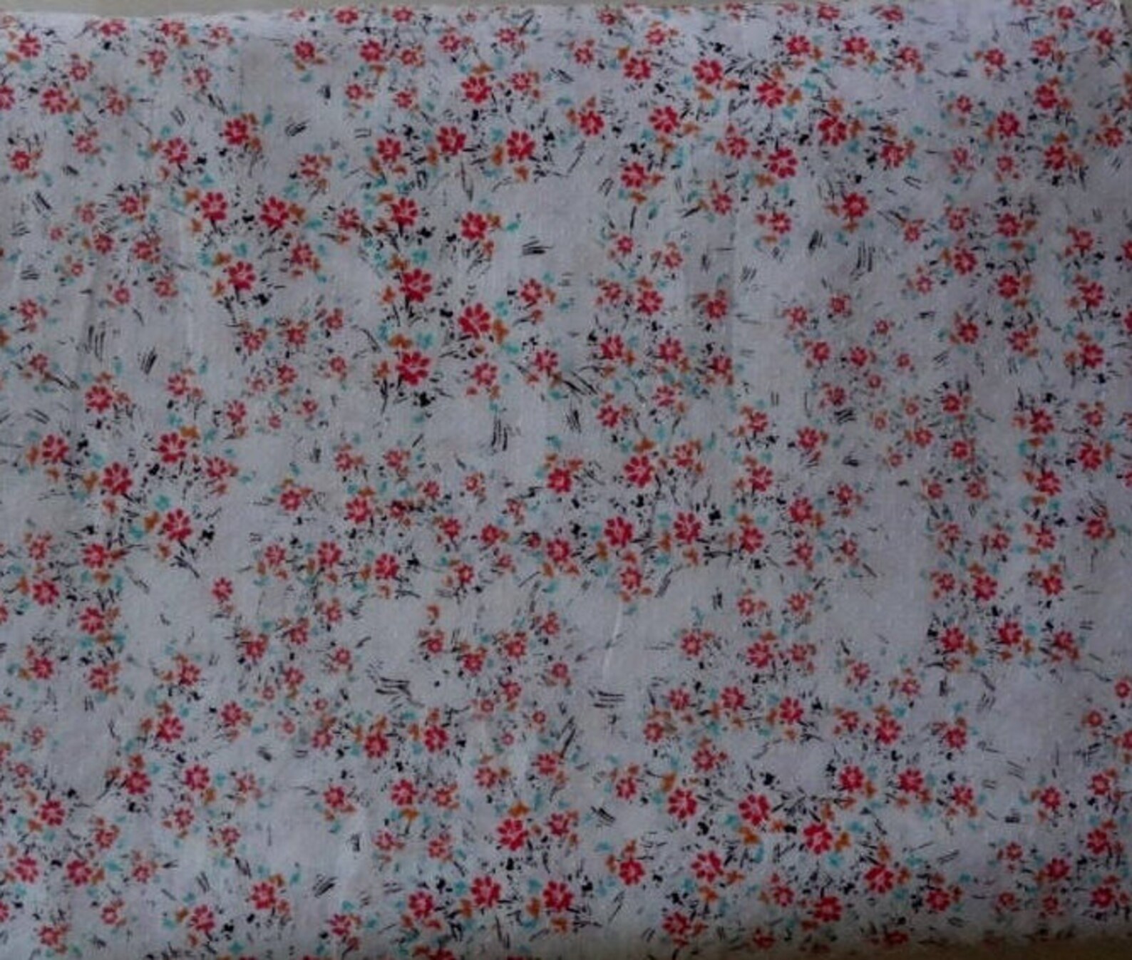 Floral Print Cotton Fabric by Yard Indian Fabric Women's | Etsy