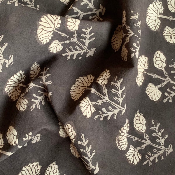 Hand Printed Fabric - Etsy