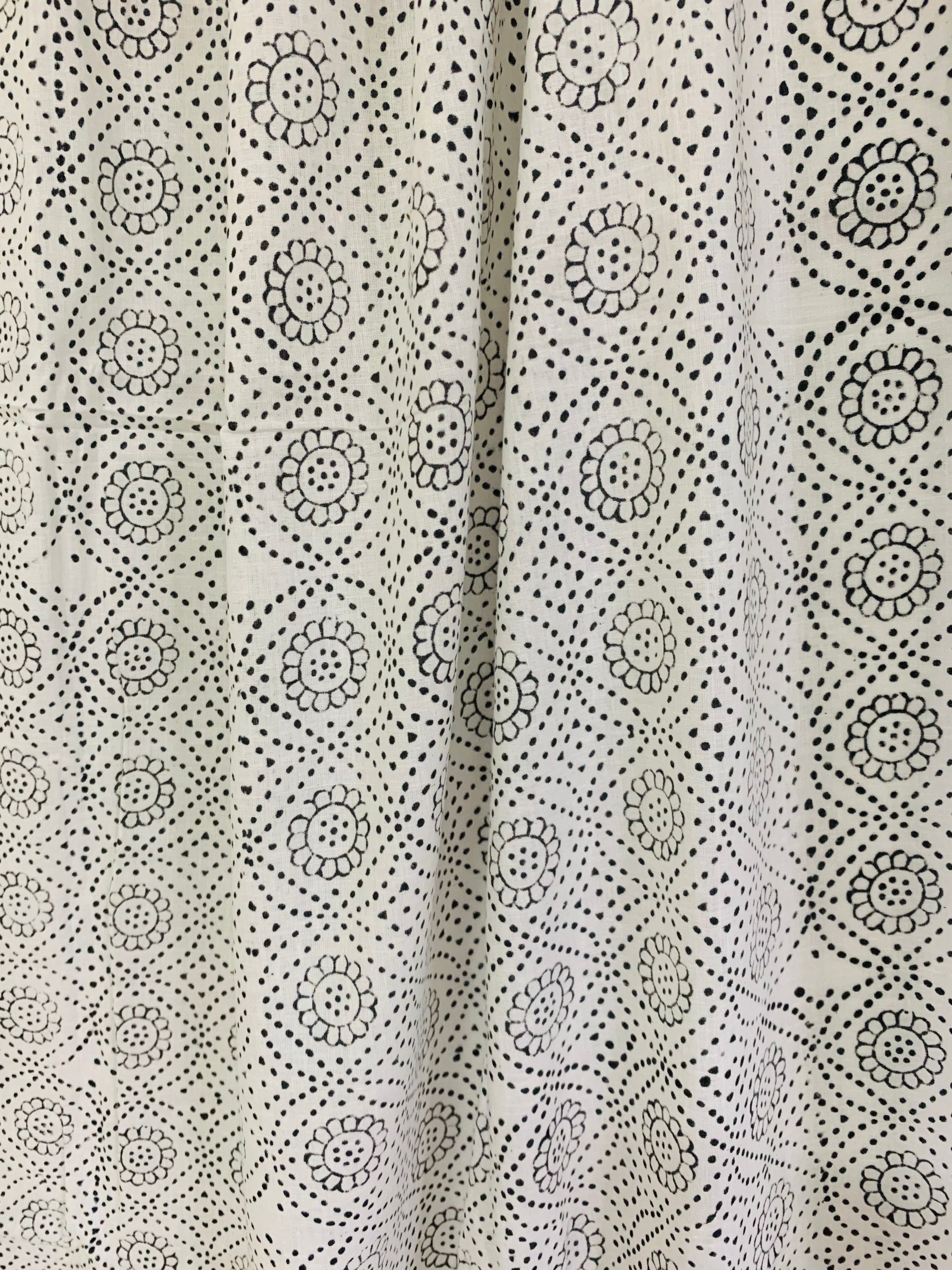 Block printed fabric Hand Block print printed cotton fabric | Etsy