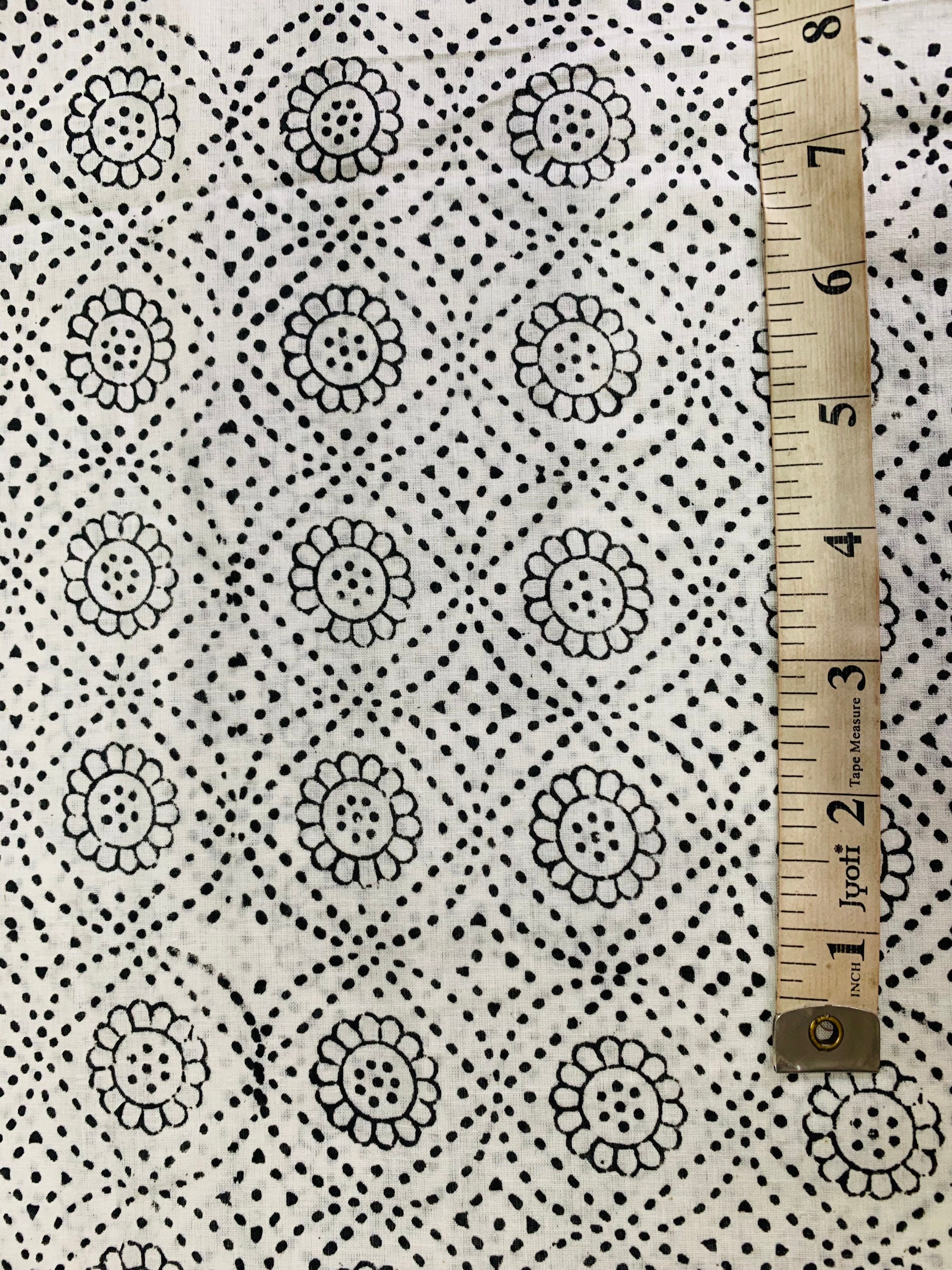 Block printed fabric Hand Block print printed cotton fabric | Etsy