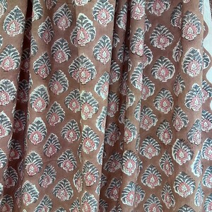 Multi Color Block Print Fabric Cotton Fabric Vegetable Dyes Womens ...