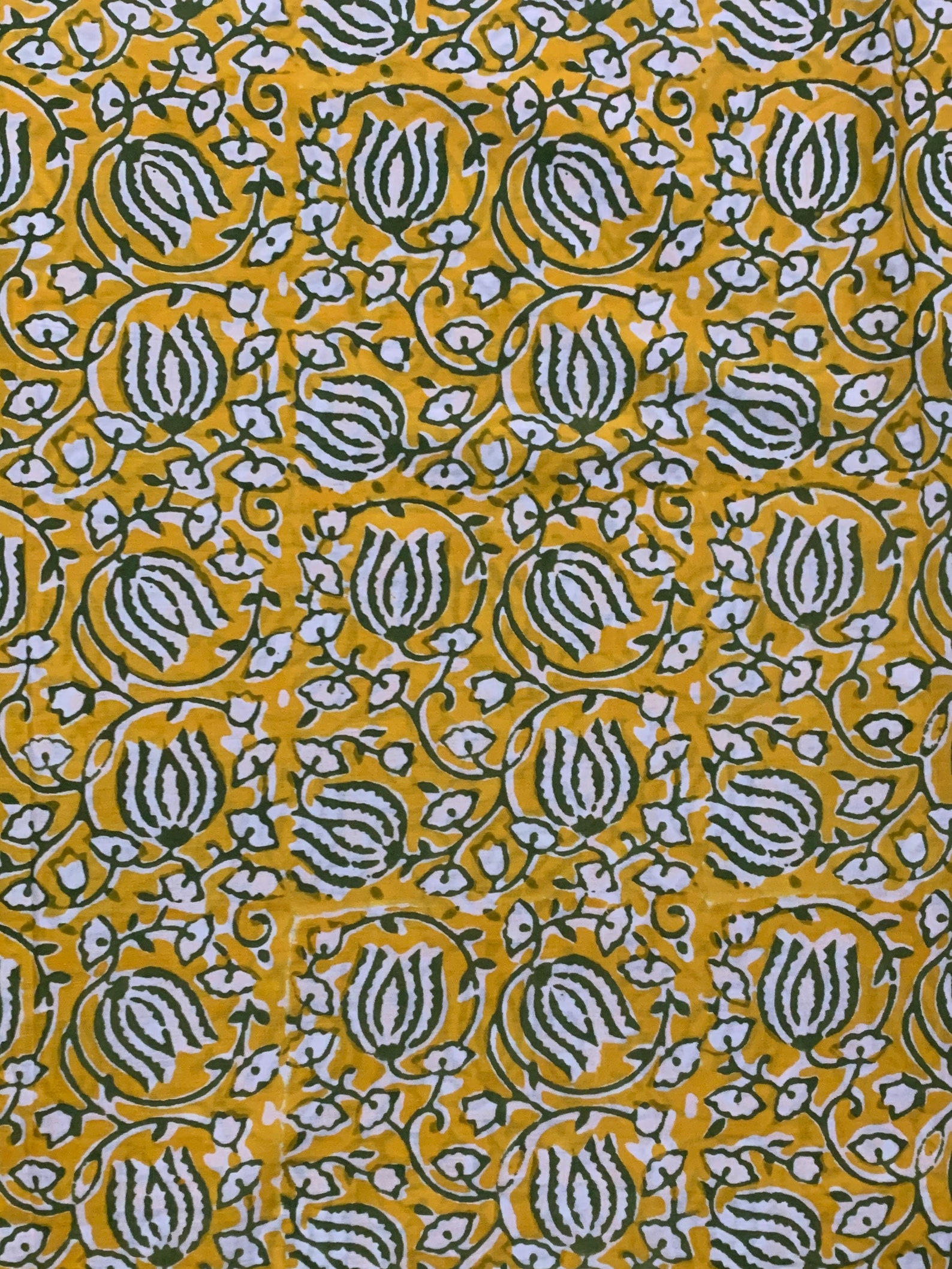 Hand Block Print Floral Print Soft Cotton Fabric Fabric - Etsy