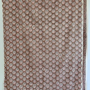 Multi Color Block Print Fabric Cotton Fabric Vegetable Dyes Womens ...