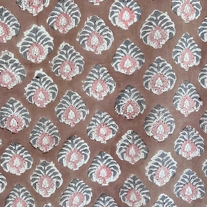 Multi Color Block Print Fabric Cotton Fabric Vegetable Dyes Womens ...