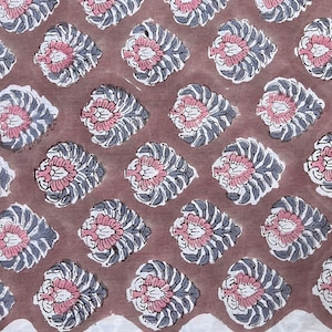 Multi Color Block Print Fabric Cotton Fabric Vegetable Dyes Womens ...