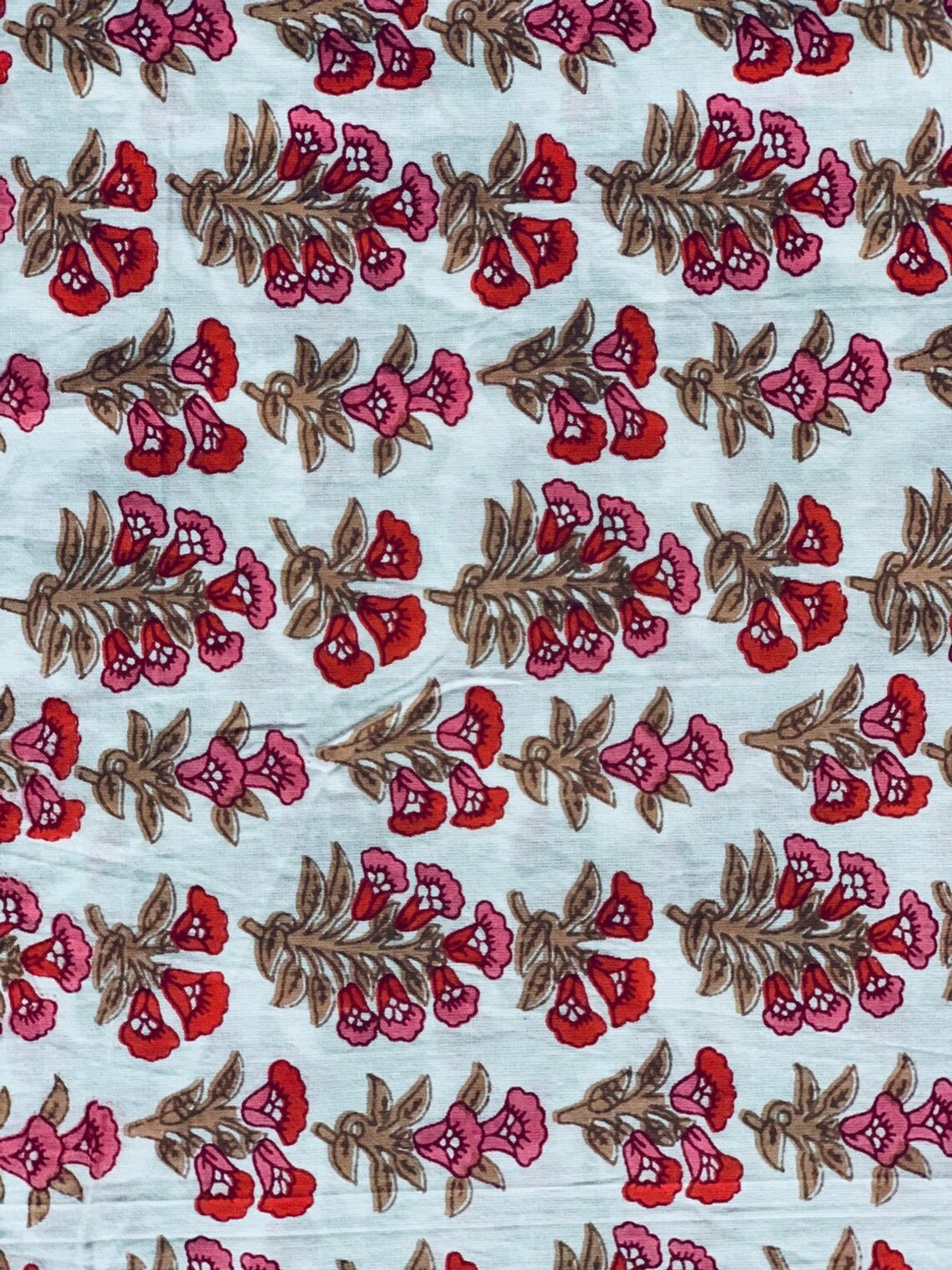 Modern floral fabric soft Cotton Fabricsewing theme fabric | Etsy