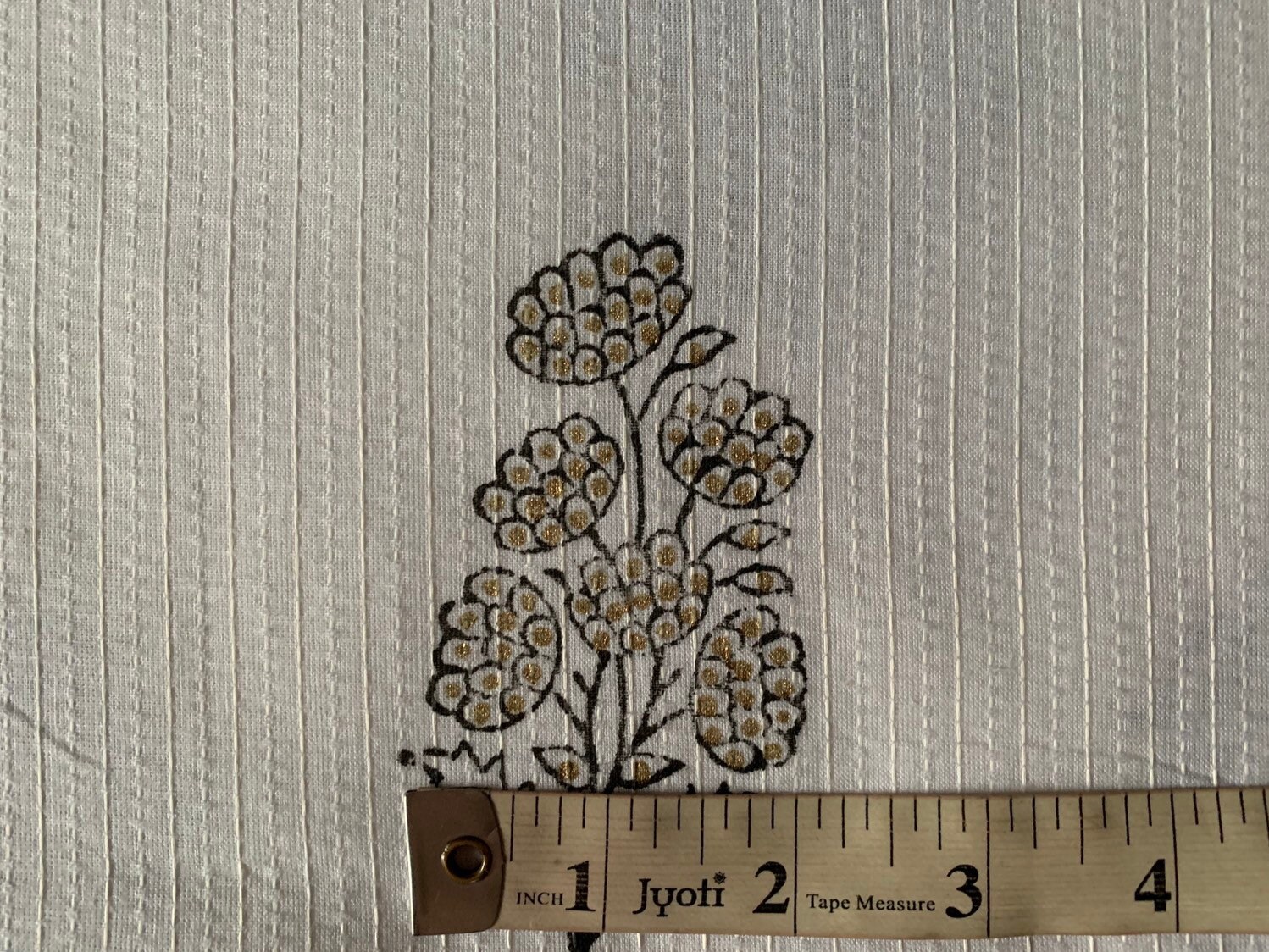 Black Hand Block Print Fabric Cotton Fabric Indian Fabric | Etsy