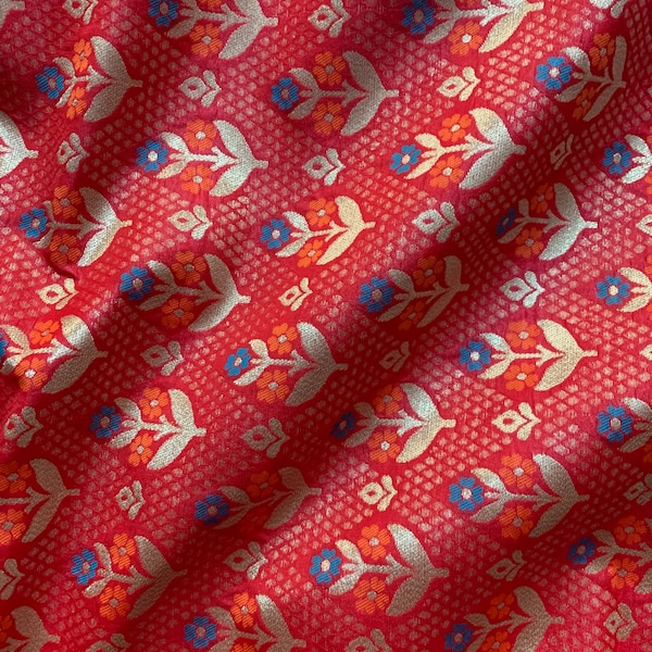 Indian Silk Fabric - Etsy