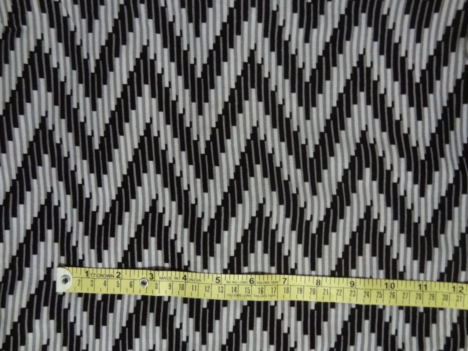 Chevron Print Fabric Rayon Fabric Rayon Challis Fabric by Yard - Etsy