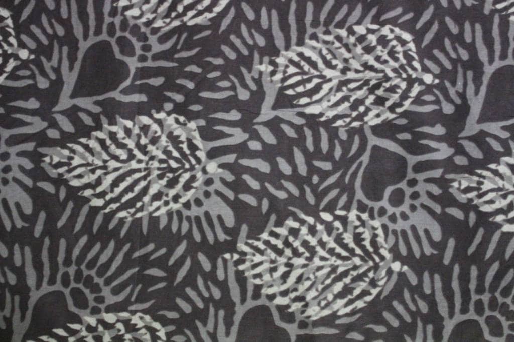 Leaf Printcotton Fabric Indian Fabric Womens Clothing Casual | Etsy