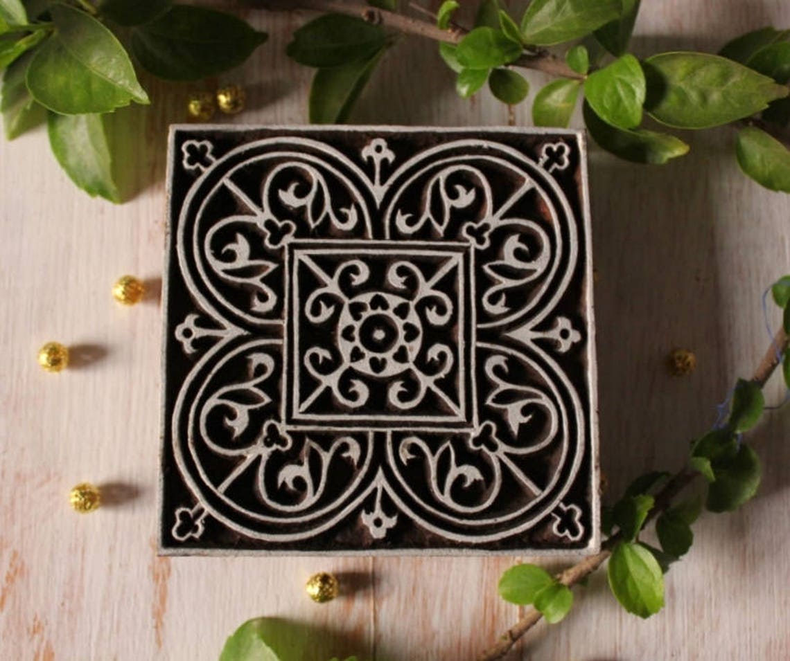 Square Wooden Stamp Squar Stamp Wooden Stamp Stamp Wooden - Etsy