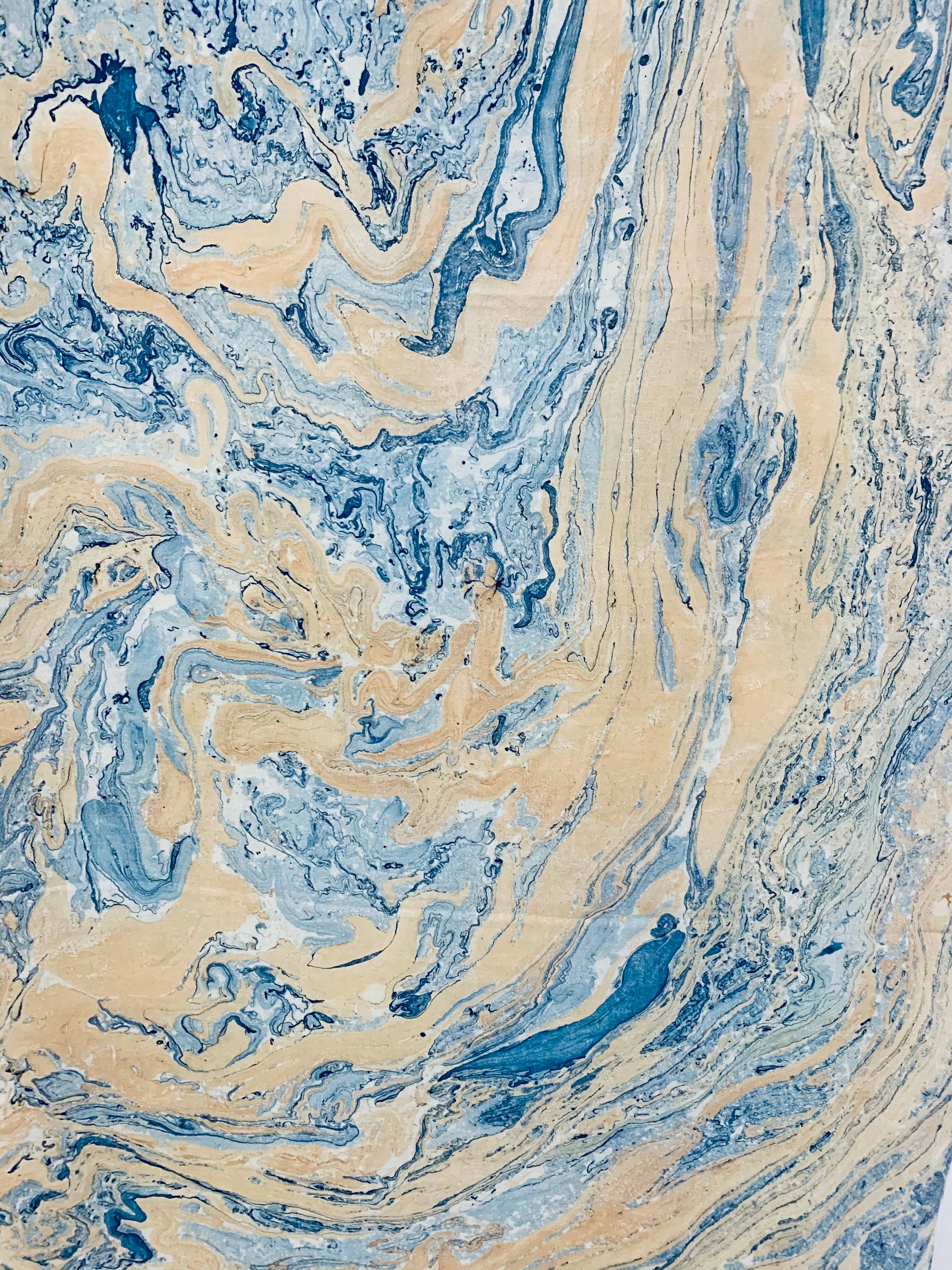 2.5 yard marble print Block print fabric Womens clothing | Etsy