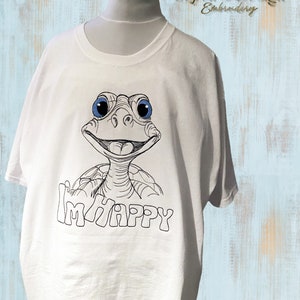 Embroidery File JD Turtle No.20 Sketchies My Passion - Etsy