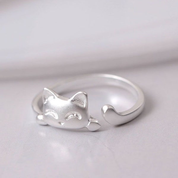 Cat Ring - Etsy
