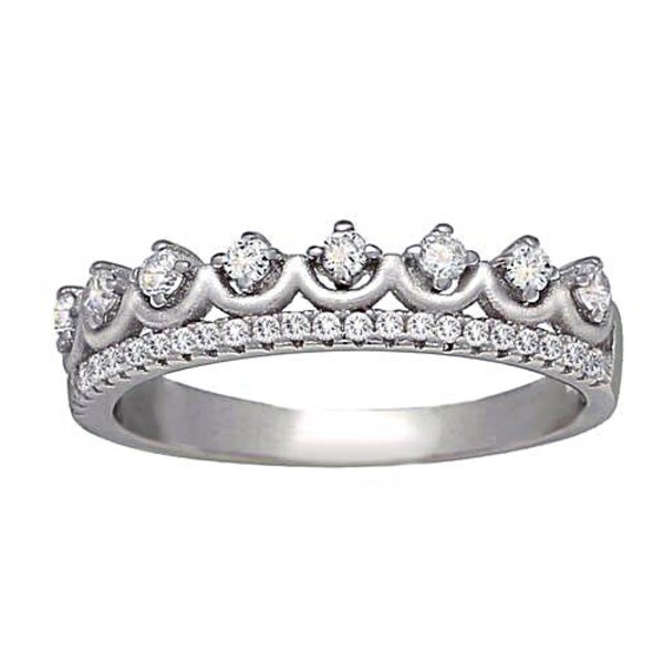 Silver Crown Ring - Etsy