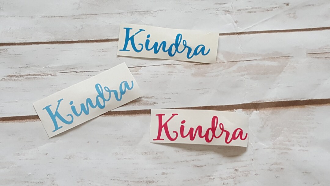 Script Name Yeti Decal Ozark Decal RTIC Decal Name Decal - Etsy