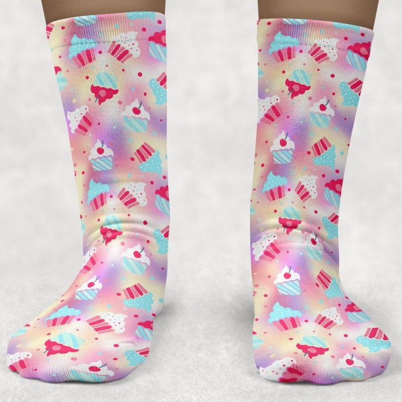 Cupcake Socks - Etsy