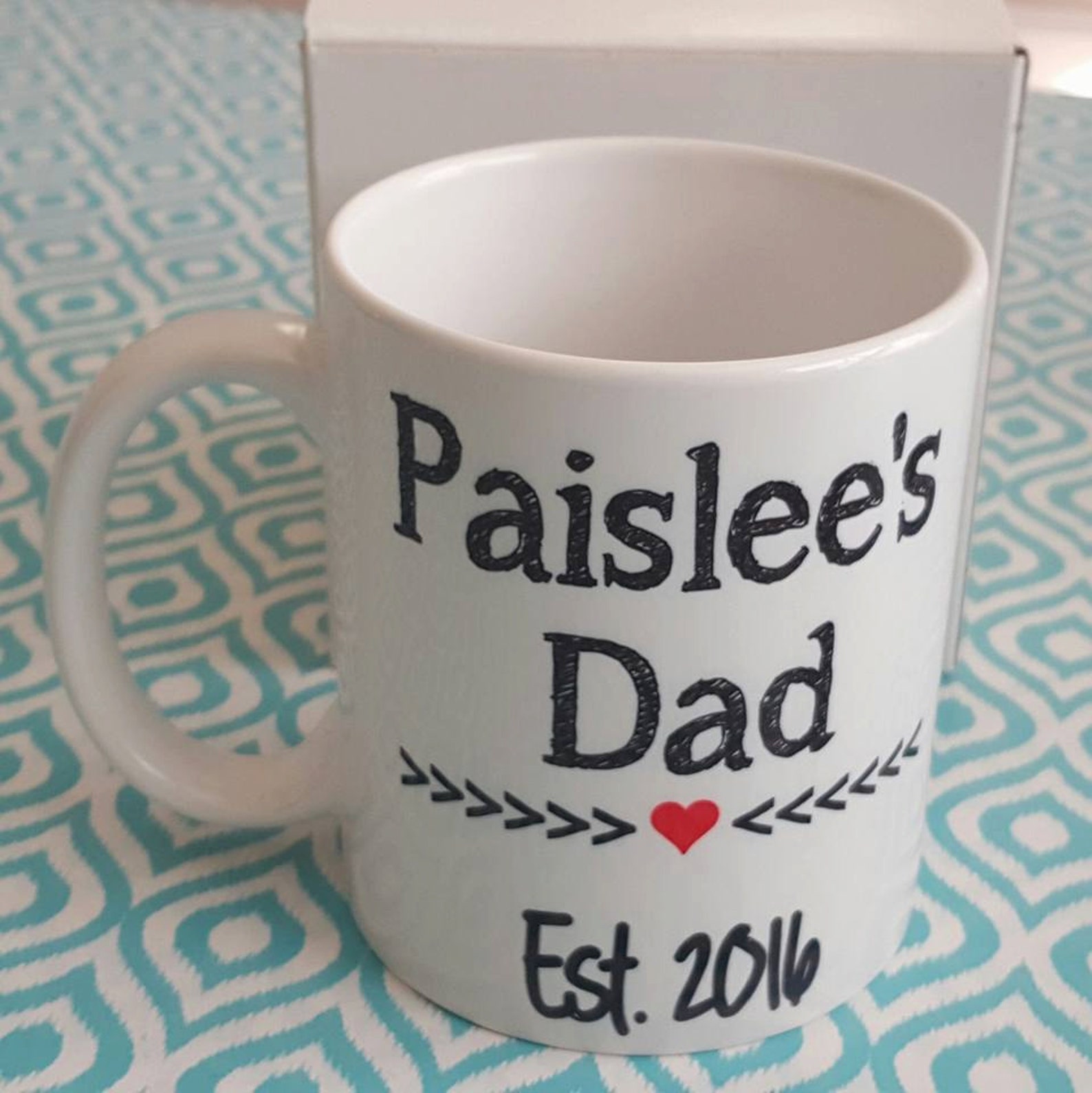 New Dad Mug Gender Reveal Mug New Dad Gift Dad to Be Gift - Etsy