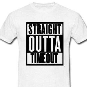 Straight Outta Timeout, Funny Toddler Shirt, Cute Kid Shirts, Funny ...