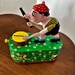 Vintage Mechanical Tin Coin Bank Lumberjack Woodcutter Free Shipping - Etsy