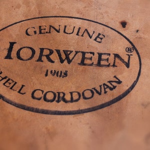 Genuine Shell Cordovan Bag TOTE Horse Leather Vegetable Tanned Width 48 ...