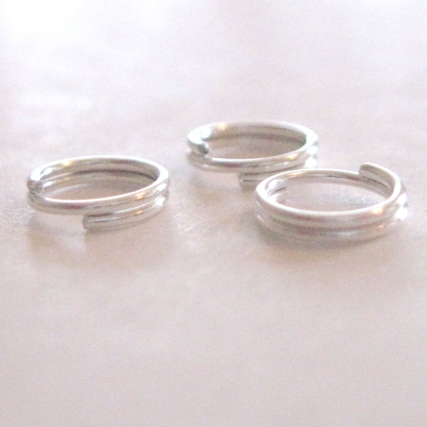 6mm Split Jump Rings Double - Etsy