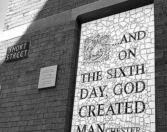 On the Sixth Day, God Created Manchester Print, Affleck’s Palace Mosaic ...