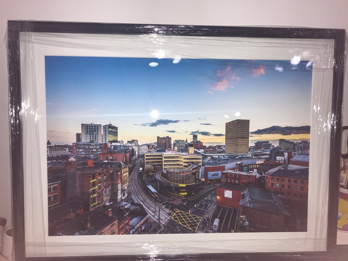 Shudehill Manchester Skyline at Sunset / Fine Art / Photograph | Etsy