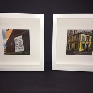 God Created Manchester/on the Sixth Day/framed Print/micro - Etsy