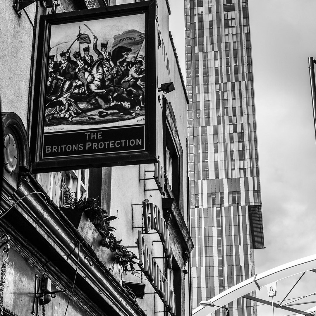 The Briton's Protection Pub Manchester Print Photo - Etsy